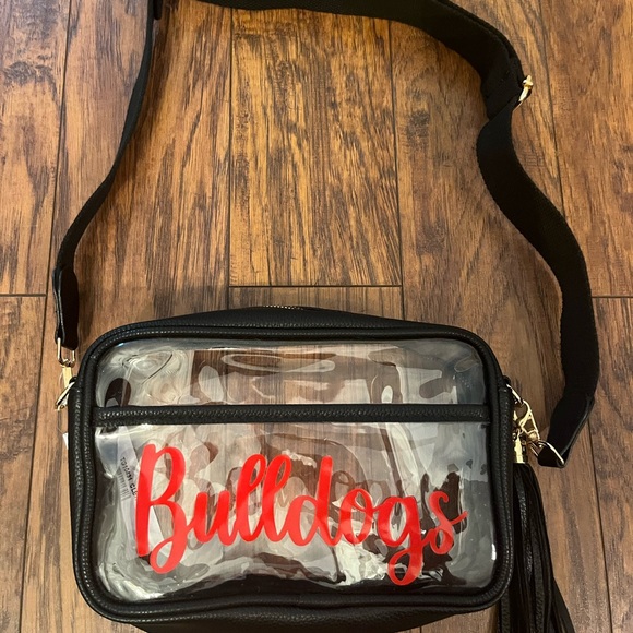 Bags | Clear Georgia Bulldogs Stadium Crossbody Bag | Poshmark